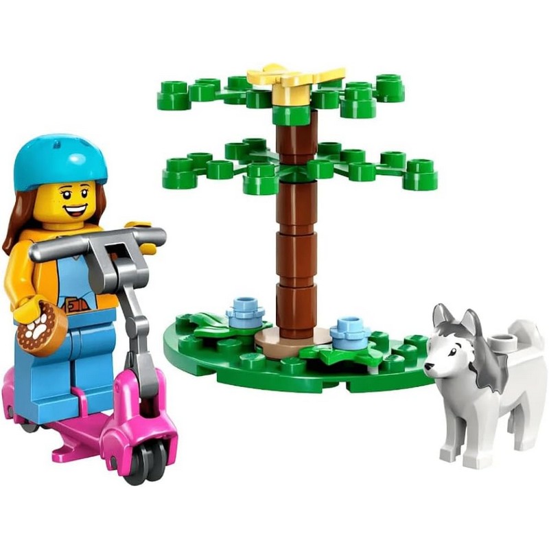 30639 LEGO® City Dog Park and Scooter – Chachi Toys