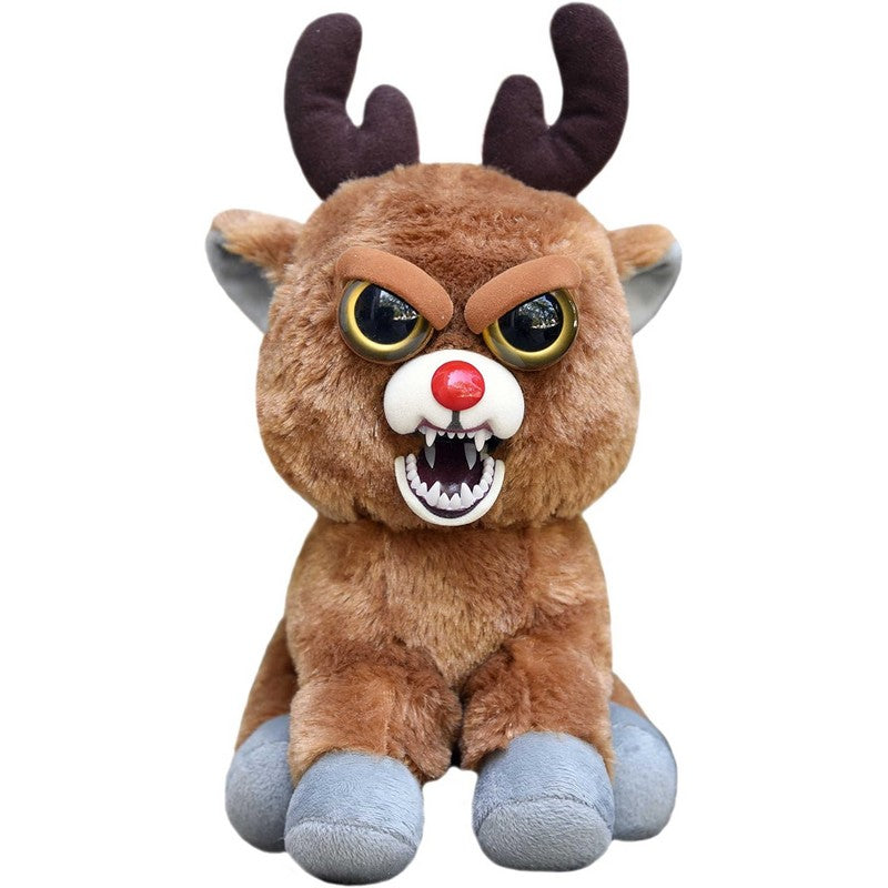 Feisty Pets Rude Alf™️ the Blood Nosed Reindeer Plush Stuffed Animal ...